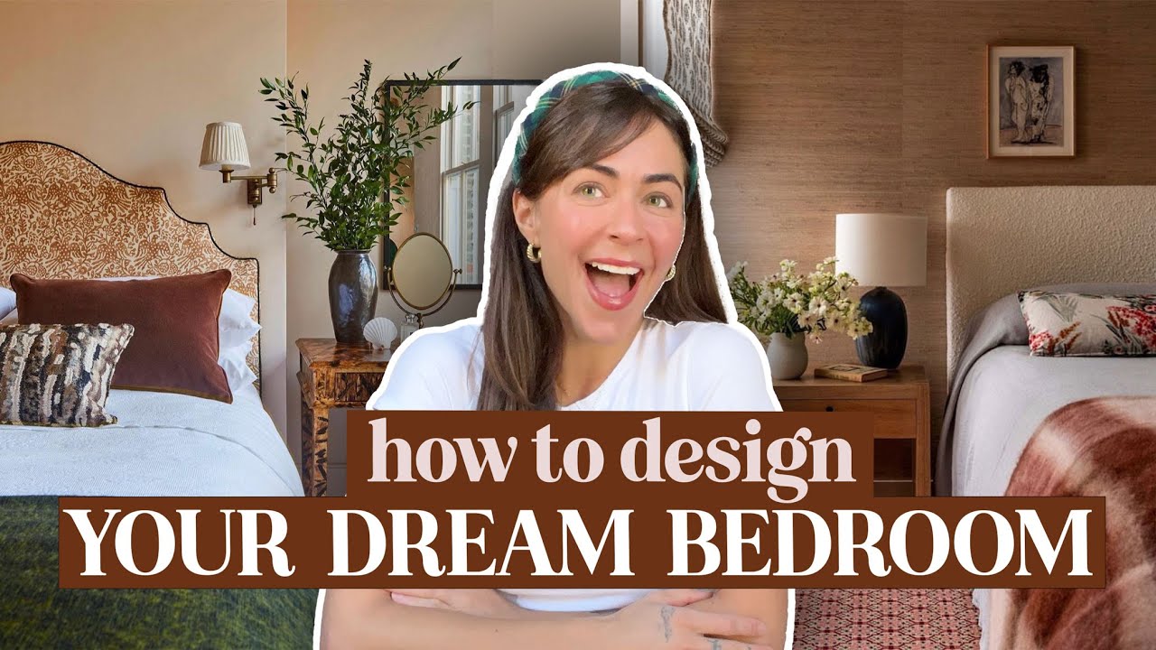 Easy DESIGN TIPS for creating your DREAM BEDROOM.