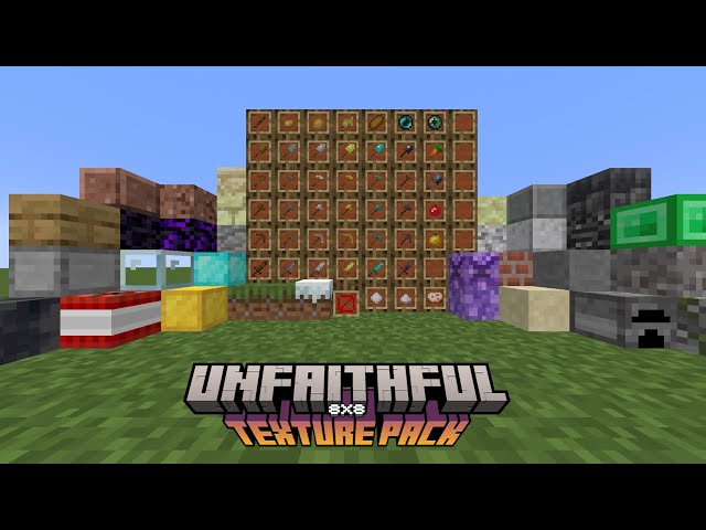Unfaithful 8x Minecraft Texture Pack