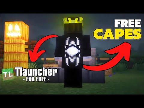 How To Get Free Capes Like @SenpaiSpider In Minecraft (TLauncher And Mcpe)