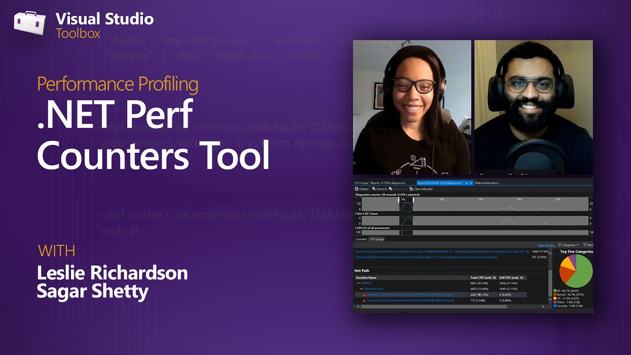 Performance Profiling | .NET Perf Counters Tool