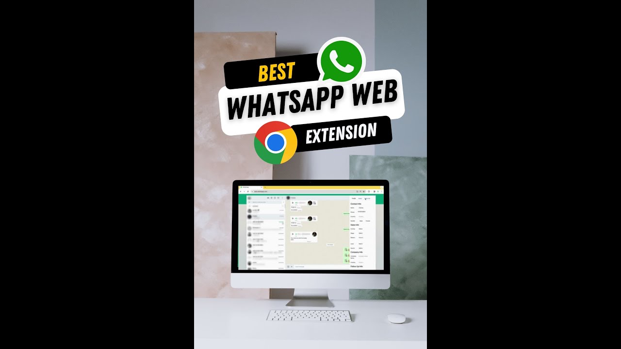 Whatsapp Web Chrome Extension that you should use right now | Whatsapp on Google chrome