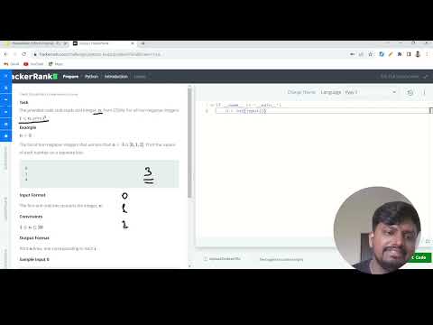 Hackerrank Solution | Python Loops | #6