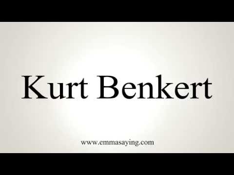 How to Pronounce Kurt Benkert