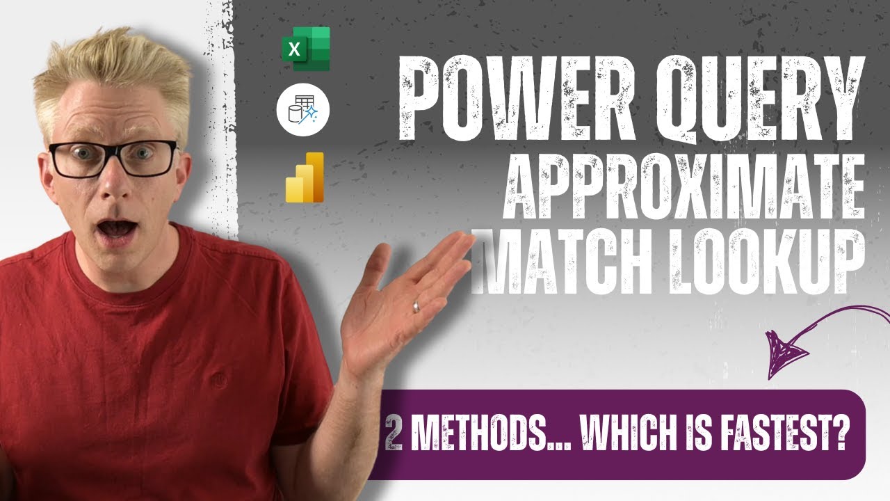 Power Query: Fast Approximate Match Tips