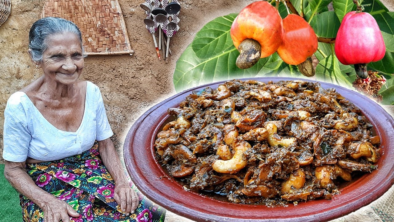Roasted Cashew Nut Curry Recipe - Grandma Menu