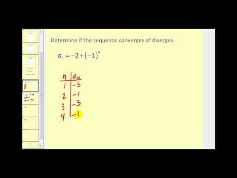 Limits of a Sequence