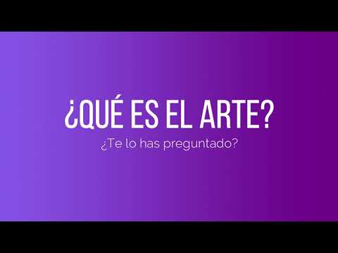 ¿Que es el arte? explicación para niños.