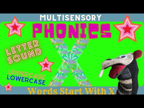 Letter Sound 'X' and Words Begin With "X" | Reading For Kids
