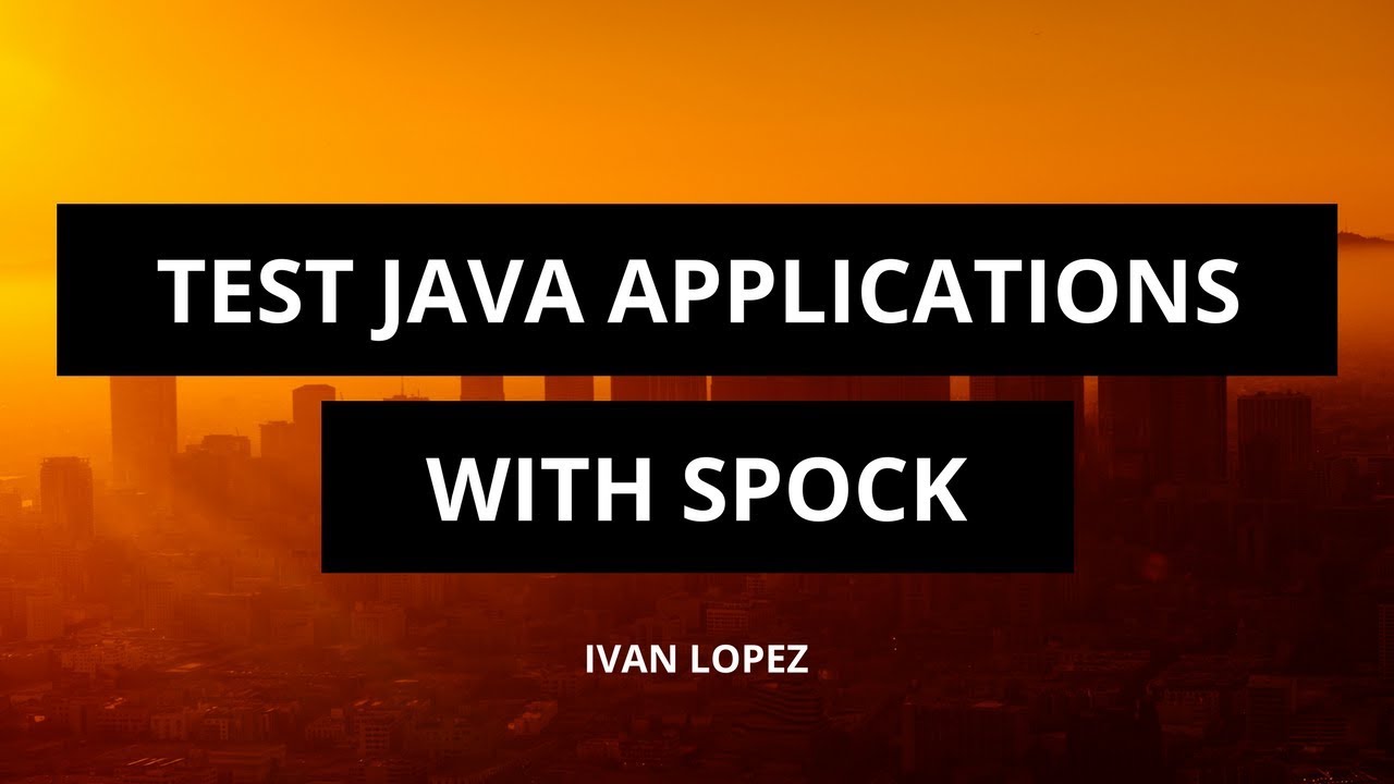 Test your java applications with Spock - Ivan Lopez (Object Computing, Inc.)