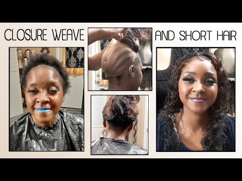 Quick Weave Technique on Short Natural Hair With A Thin Hairline ๐ค๐พ๐