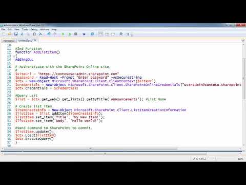 SharePoint Online How to Add Item to a List in a Site using PowerShell CSOM