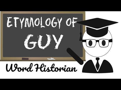 Etymology of Guy (Origin of Guy)