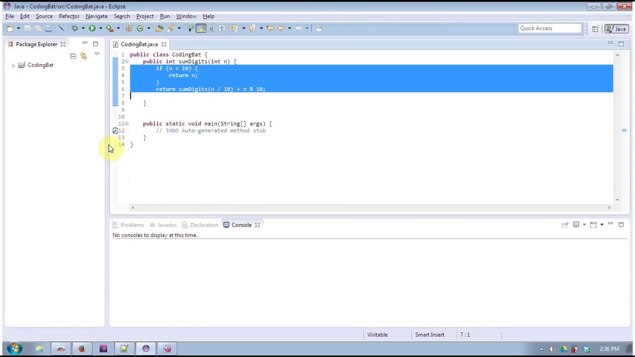Let's play Coding Bat! Java Recursion | java | coding| programming |