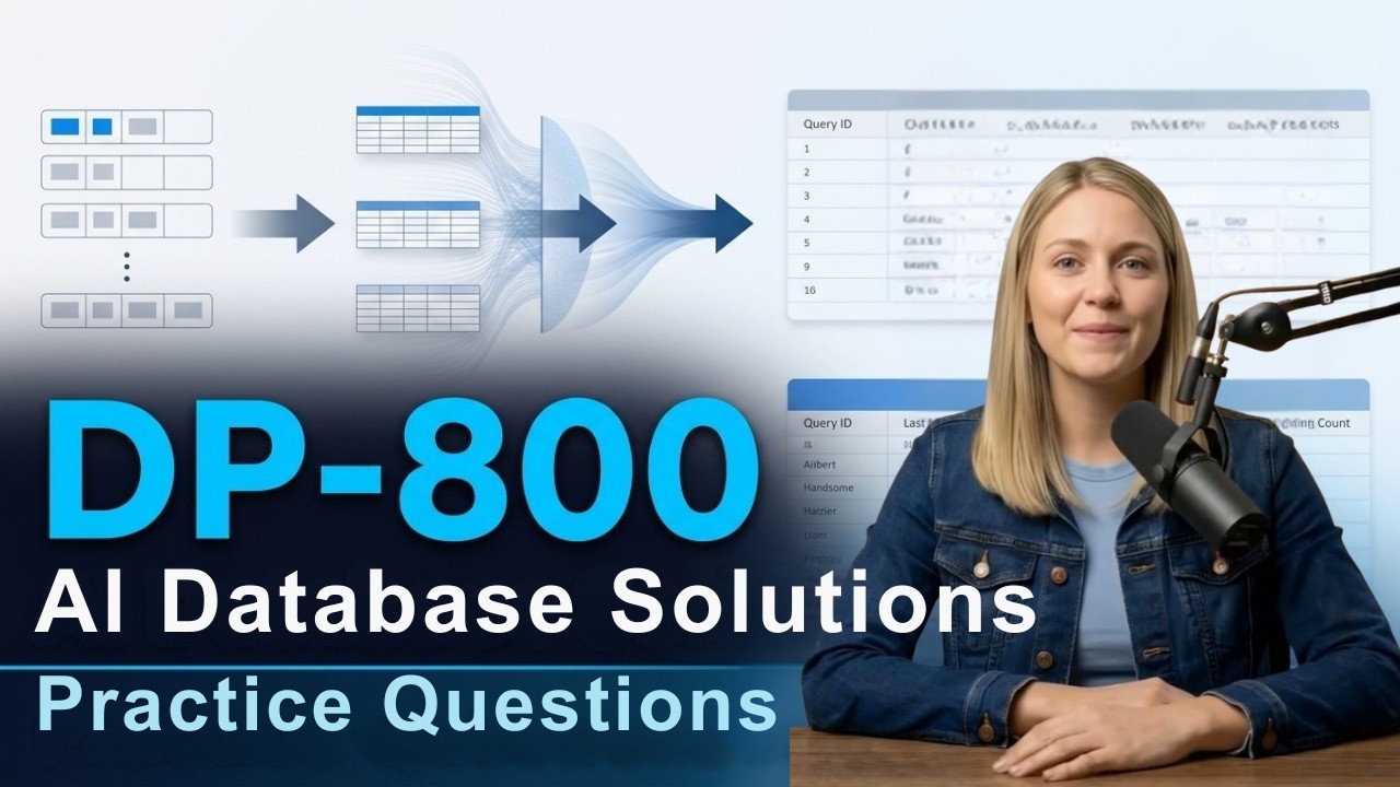 DP-800 Practice Questions | Microsoft Developing AI-Enabled Database Solutions Exam Scenarios 2026