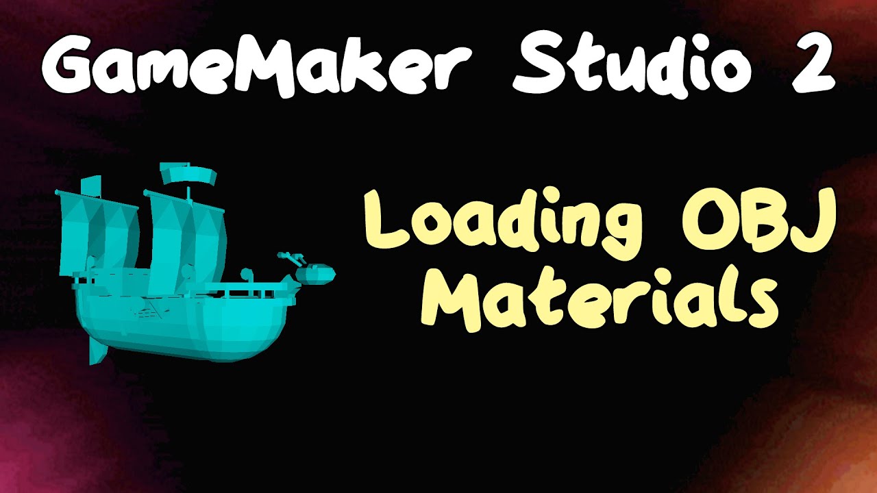 3D Games in GameMaker - Loading Object Material (MTL) Files