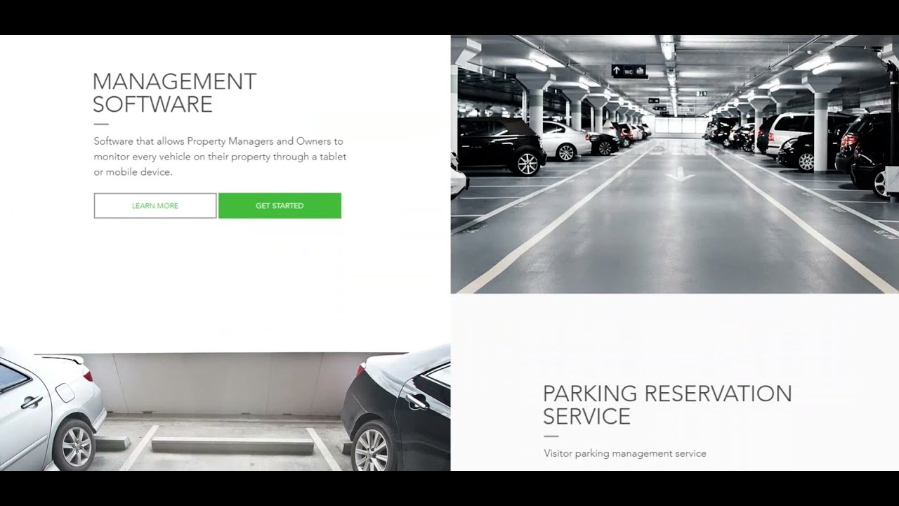 Custom Parking Solutions  Web Design Project | 10com Web Development