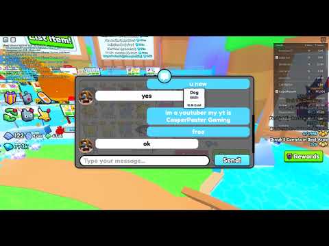part 6 of giving new ps99 players op pets #ps99 @PetInventorPH #roblox