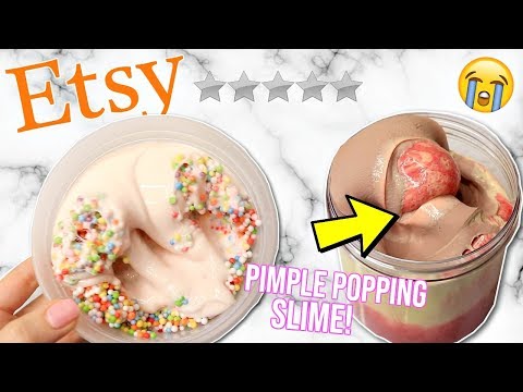 ZERO STAR ETSY SLIME SHOP REVIEW!