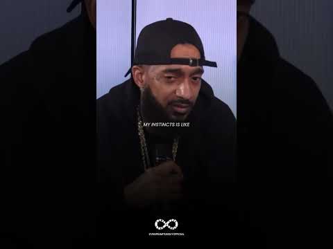 TRUST YOUR INSTINCTS - Motivational Speech by Nipsey Hussle