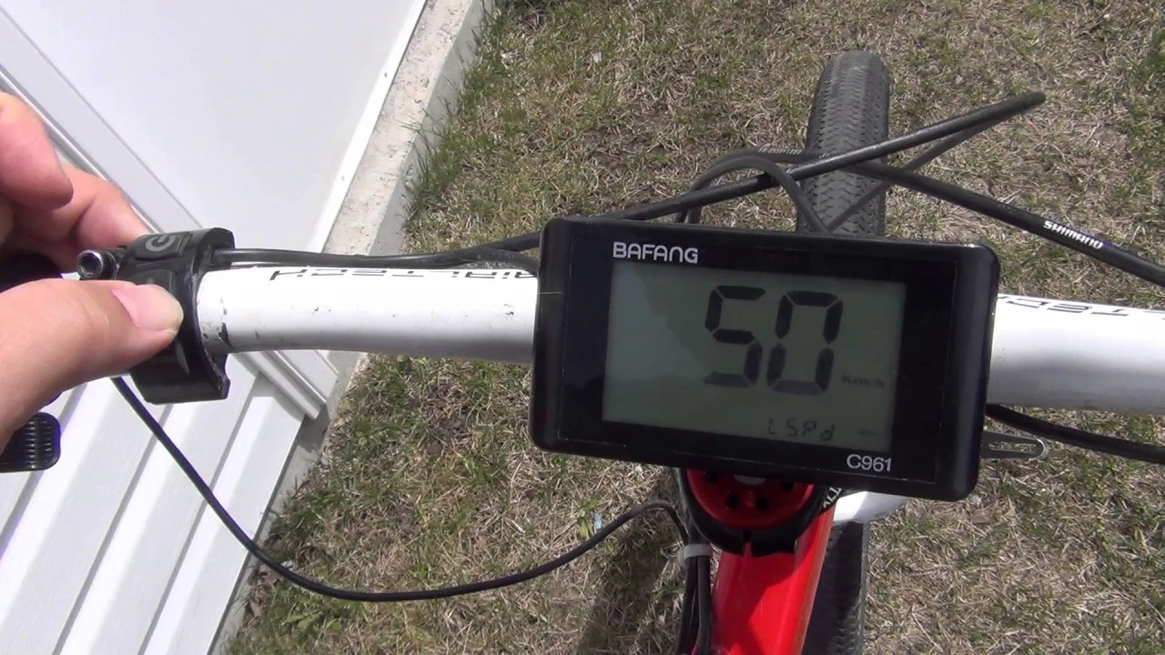 Bafang C961 Display TOTAL PROGRAMMING