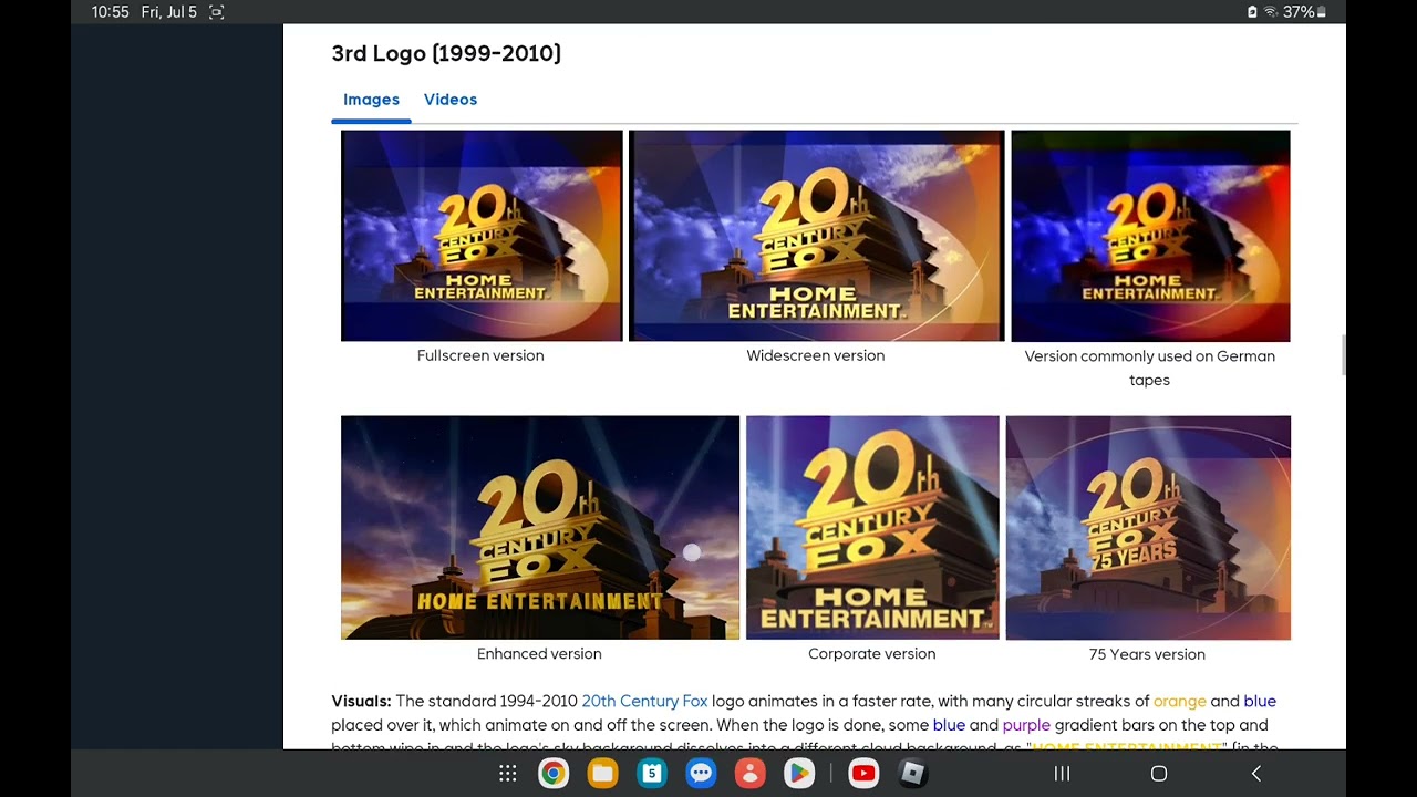 tcfhe historical logos on audiovisual identity database