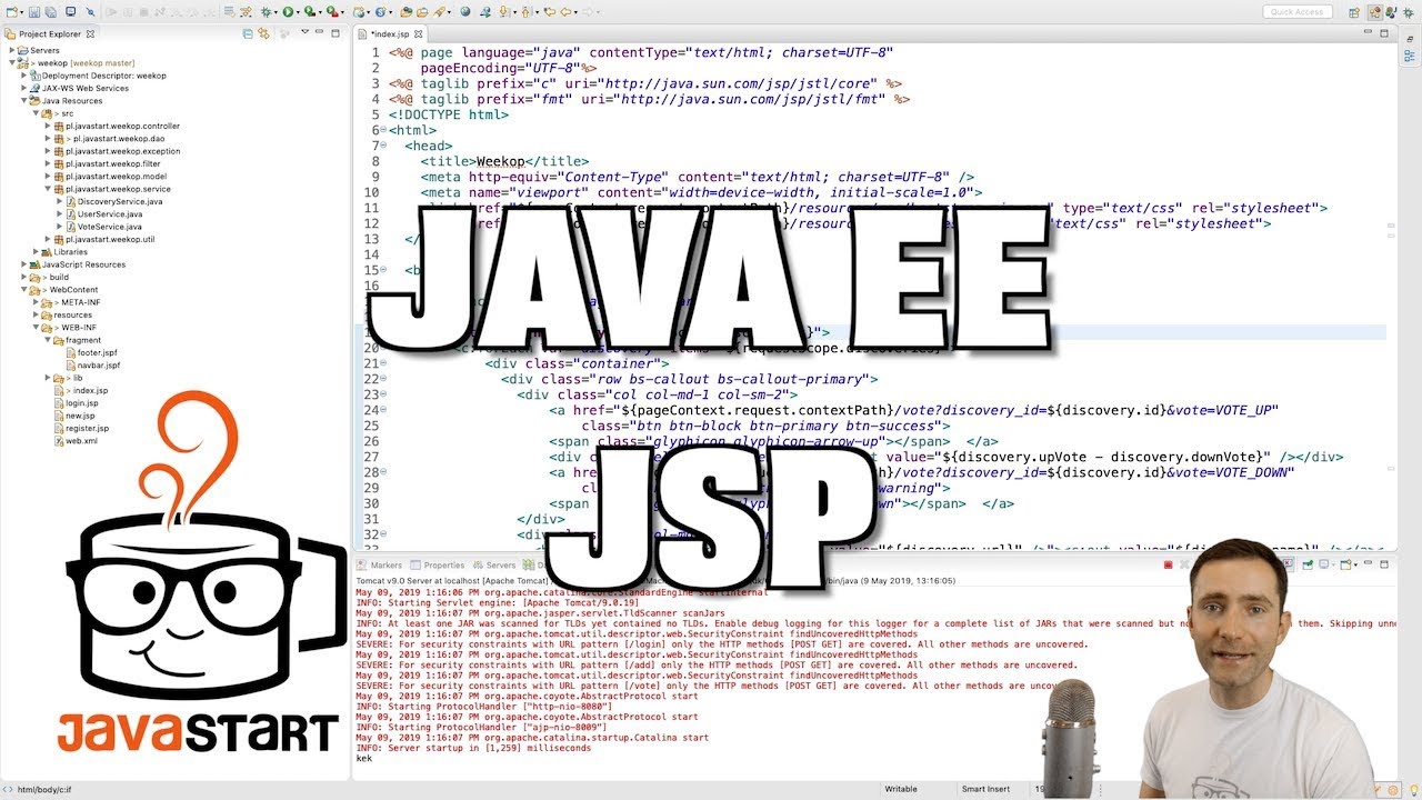 JSP - JavaServer Pages - Java EE