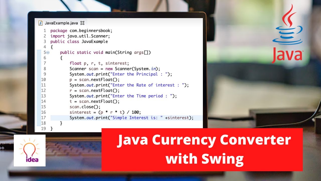 Java Currency Converter with Swing | Java Project