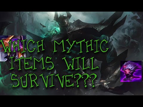 Which MYTHIC Items Will Stay? Which Will Be REMOVED????