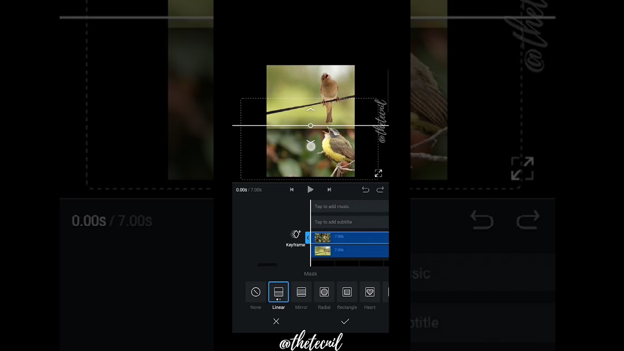 3 Layer Masking in VN Video Editor - Tutorial #shorts