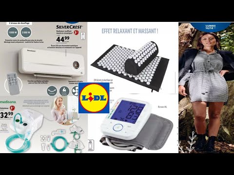 Lidl Catalogue dès Lundi 12 Décembre 2022 - Arrivage #silvercrest