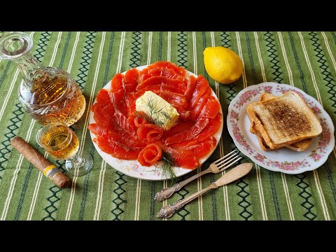 BEST CURED SALMON WITH WHISKY or BRANDY
