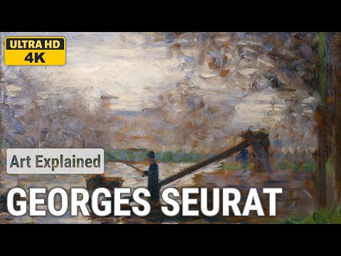 Georges Seurat: A collection of 10 oil paintings with title and year, 1888-1890 [4K]
