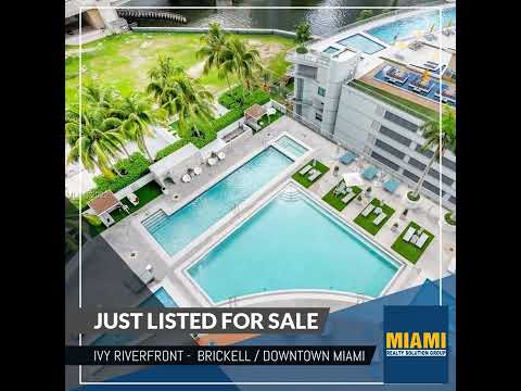 Just listed for sale in Downtown Miami / Brickell. Condo with 1 Bed / 1 Bath. Asking $425,000