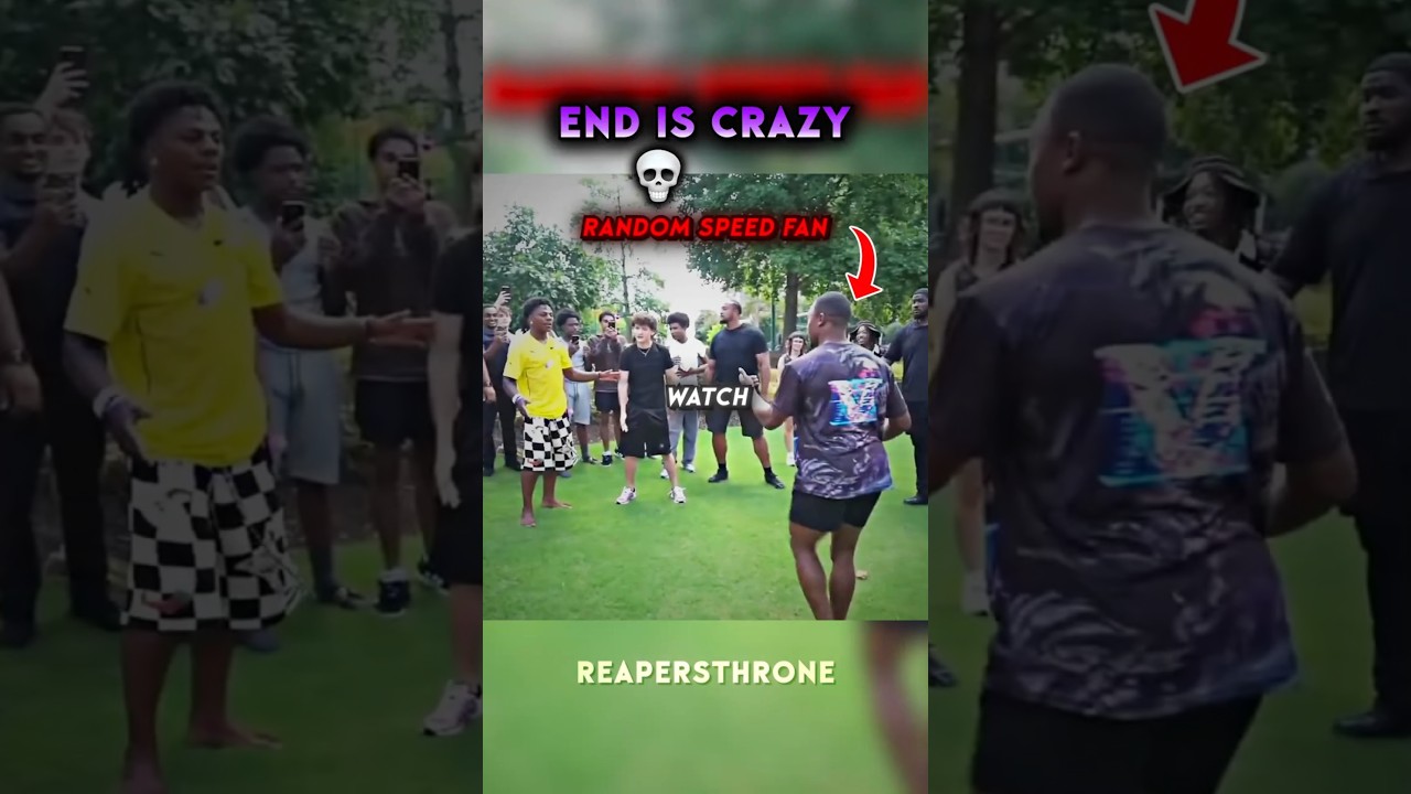 Speed Got MOGGED By A Random Fan ☠️