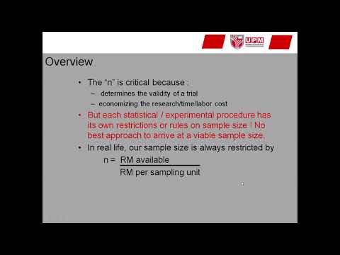 W02 Sample Size and Statistics