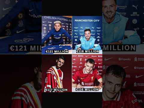 🔥ENZO FERNÁNDEZ TOPS Premier League MOST EXPENSIVE Transfers The Top 4 INSANE Prices #premierleague