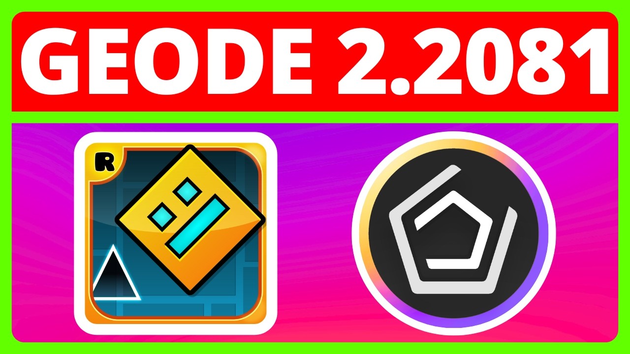 How To Download And Install Geode For Geometry Dash 2.2081 | Geometry Dash Mods