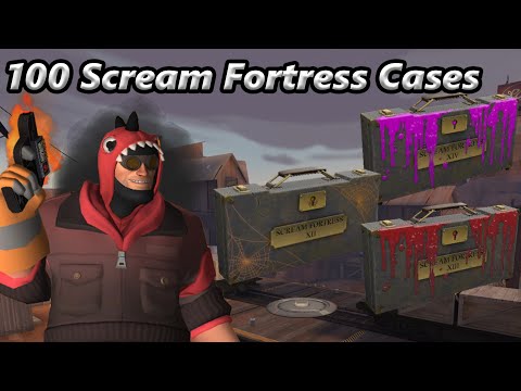 Steam Community :: Video :: TF2 Unboxing: 100 Scream Fortress Cases ...
