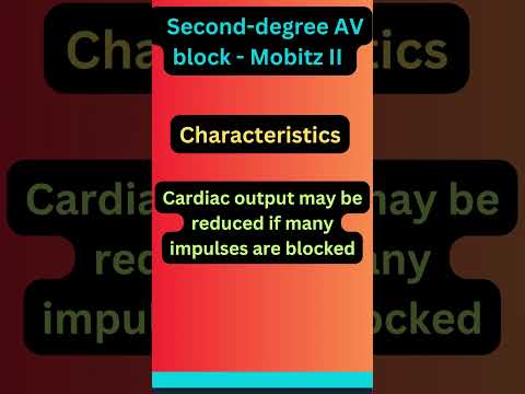 SECOND DEGREE A-V BLOCK - MOBITZ II