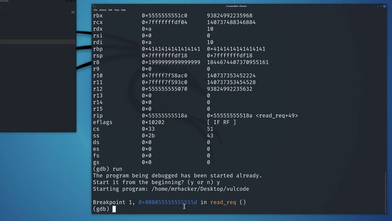 020 Buffer Overflow Demonstration