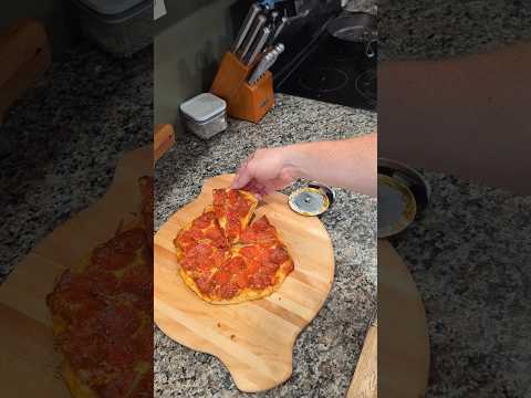 Homemade Crave-Busting Cast Iron Pizza on the Traeger #pizza #castironcooking #pelletgrill