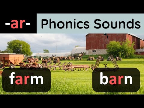 ar Medial Phonics Sounds Learn Words that contain 'ar' in middle of word