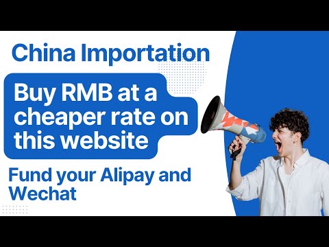 How to Buy RMB/Yuan into your Alipay/Wechat cheaper in Nigeria, Cameroon and Ghana with Naira Cedi