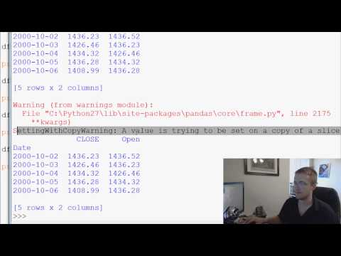 Learn Pandas with Python 2 7 Part 4 CSV column manipulation - Mind Luster