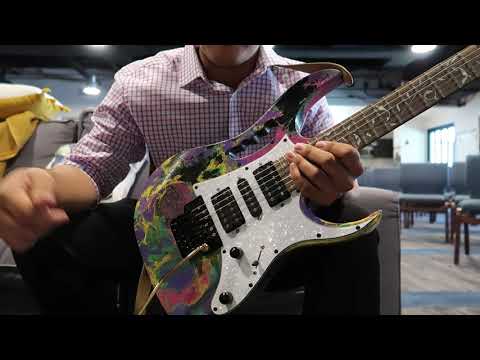 Custom Ibanez Jem 2022 Hydro Dipped | Reverb