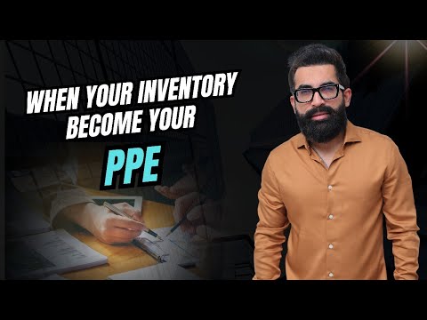 When your inventory becomes your PPE! |Special IAS 16 Case Explained