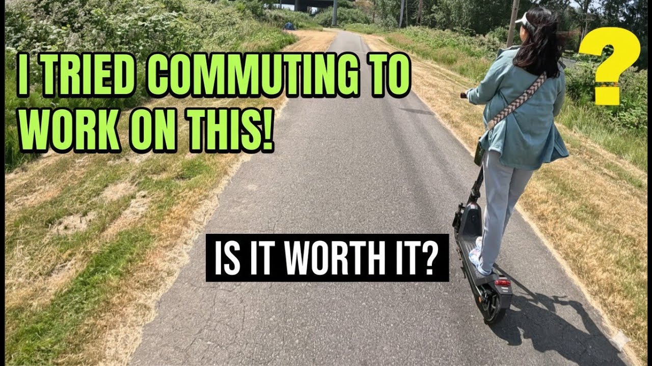 Can an Electric Scooter REALLY Replace Your Car? (Commute Test)