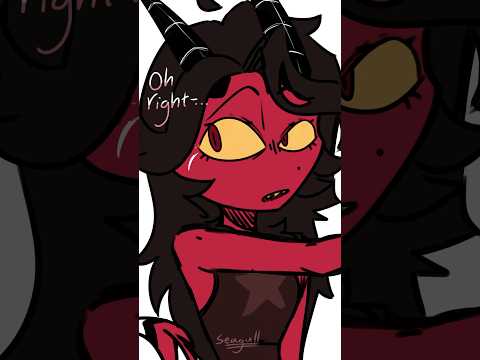 Forgot about that tiny detail. #gravityfalls #hazbinhotel #billcipher #vox