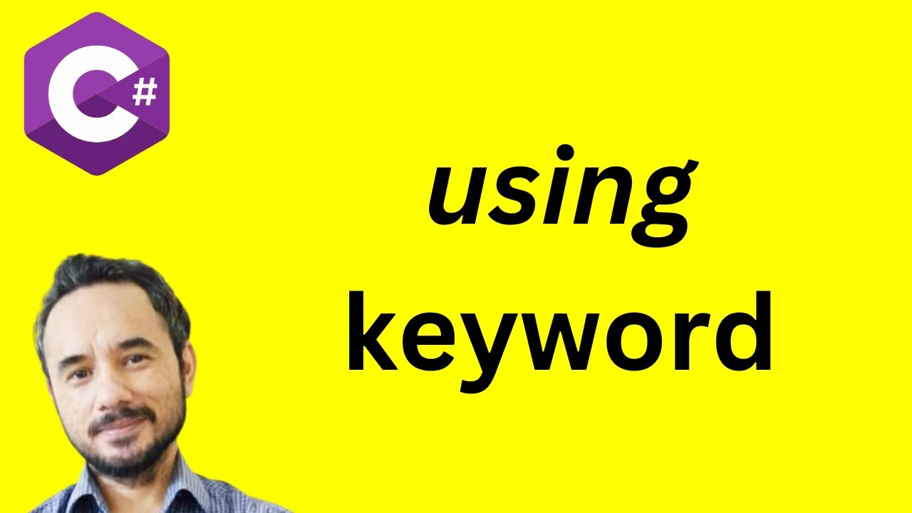 Using keyword in C# .NET