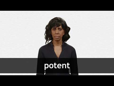POTENT definition and meaning | Collins English Dictionary